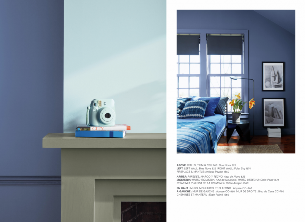 Benjamin Moore Announces Color of the Year 2024, Blue Nova 825 • Truitt ...