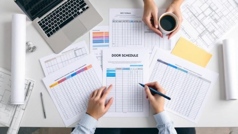 12 Best Door Schedule Template Resources for 2025 • Truitt & White